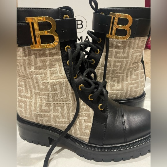 Balmain | Shoes | Balmains Ranger Romy Boots With Original Box And Dust ...
